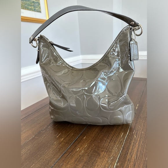 Coach | Bags | Coach Signature Logo Hobo Bag | Poshmark